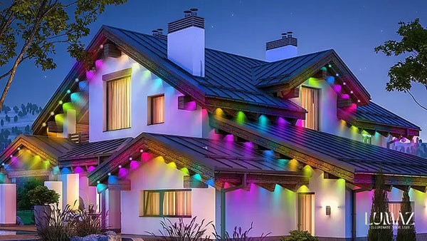 How to Choose Permanent Christmas Lights: A Buyer’s Guide | Lumaz