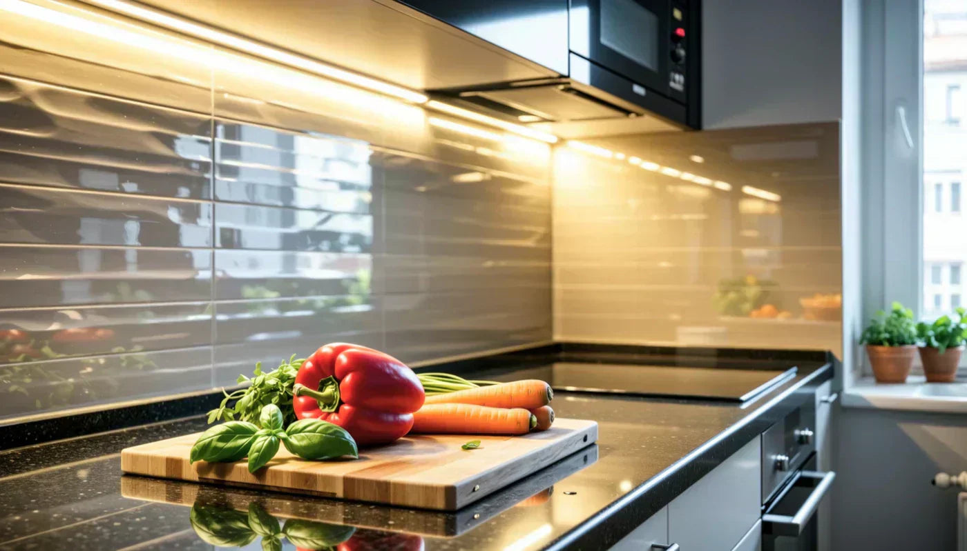Small Kitchen Cabinet Lighting Guide: Wiring, Dimming & Placement – Lumaz
