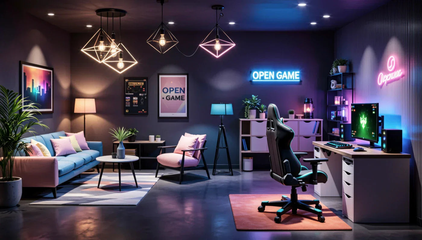 Les 12 meilleurs luminaires LED originaux pour salons, salles de jeux ...