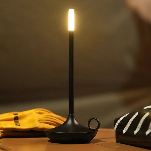 LED Candlelight Table Lamp with USB Charging Touch Night Light – Lumaz
